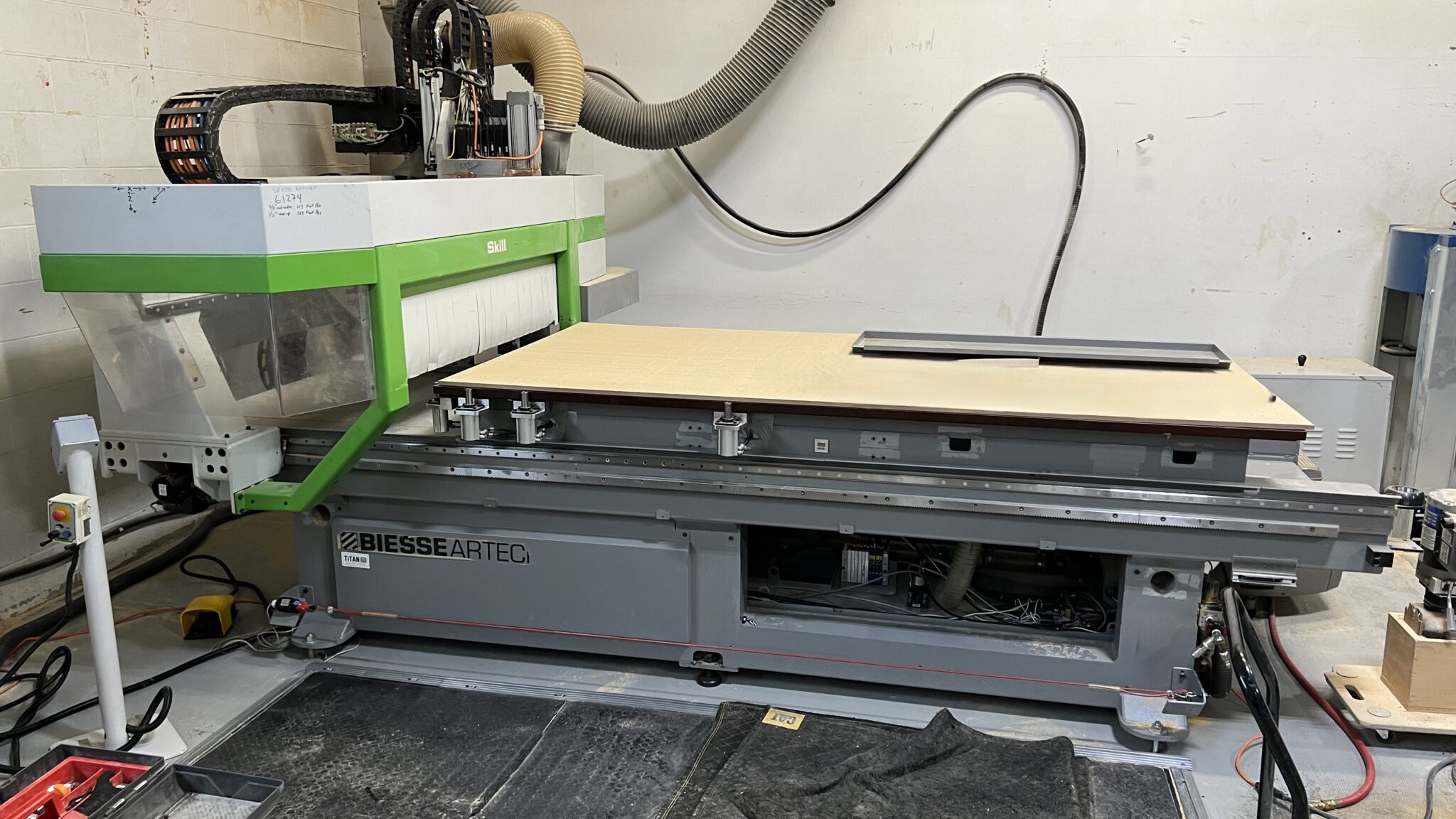 Used 2010 Biesse Skill 1224 GFT CNC Router – Coast Machinery Group