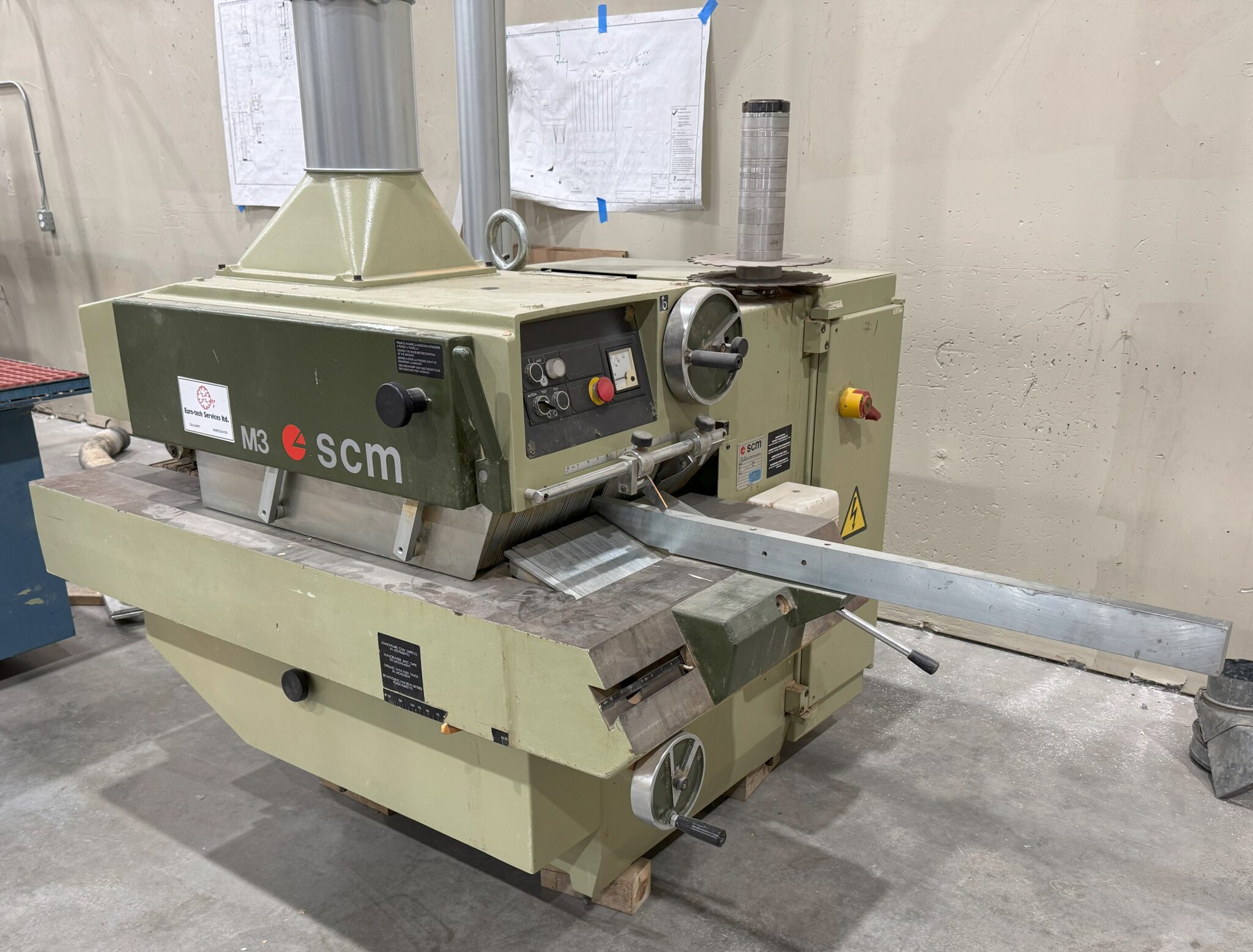 Used SCM M3 Gang Rip Saw – Coast Machinery Group