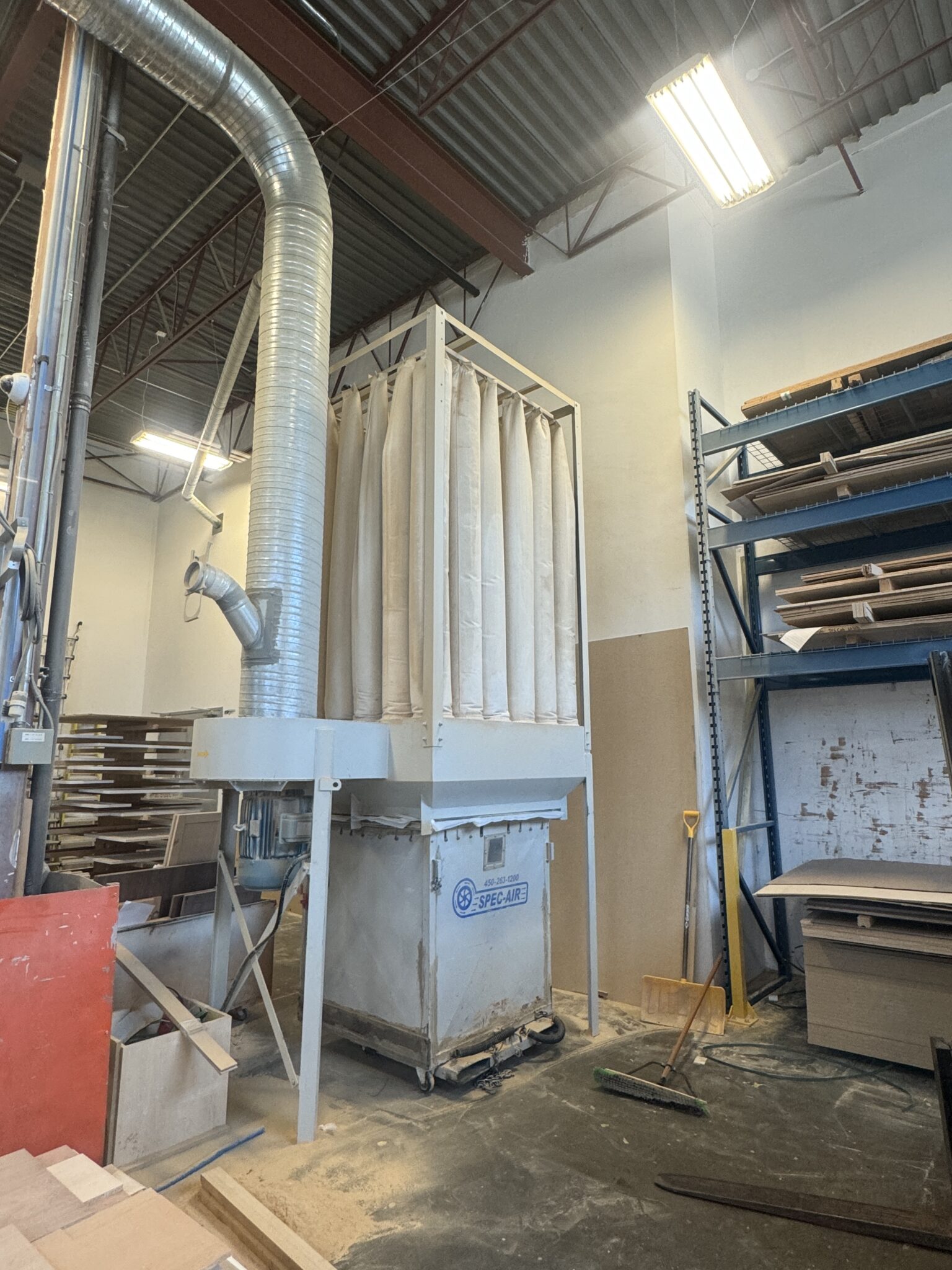 Used Spec Aire 20 HP Dust Collector – Coast Machinery Group