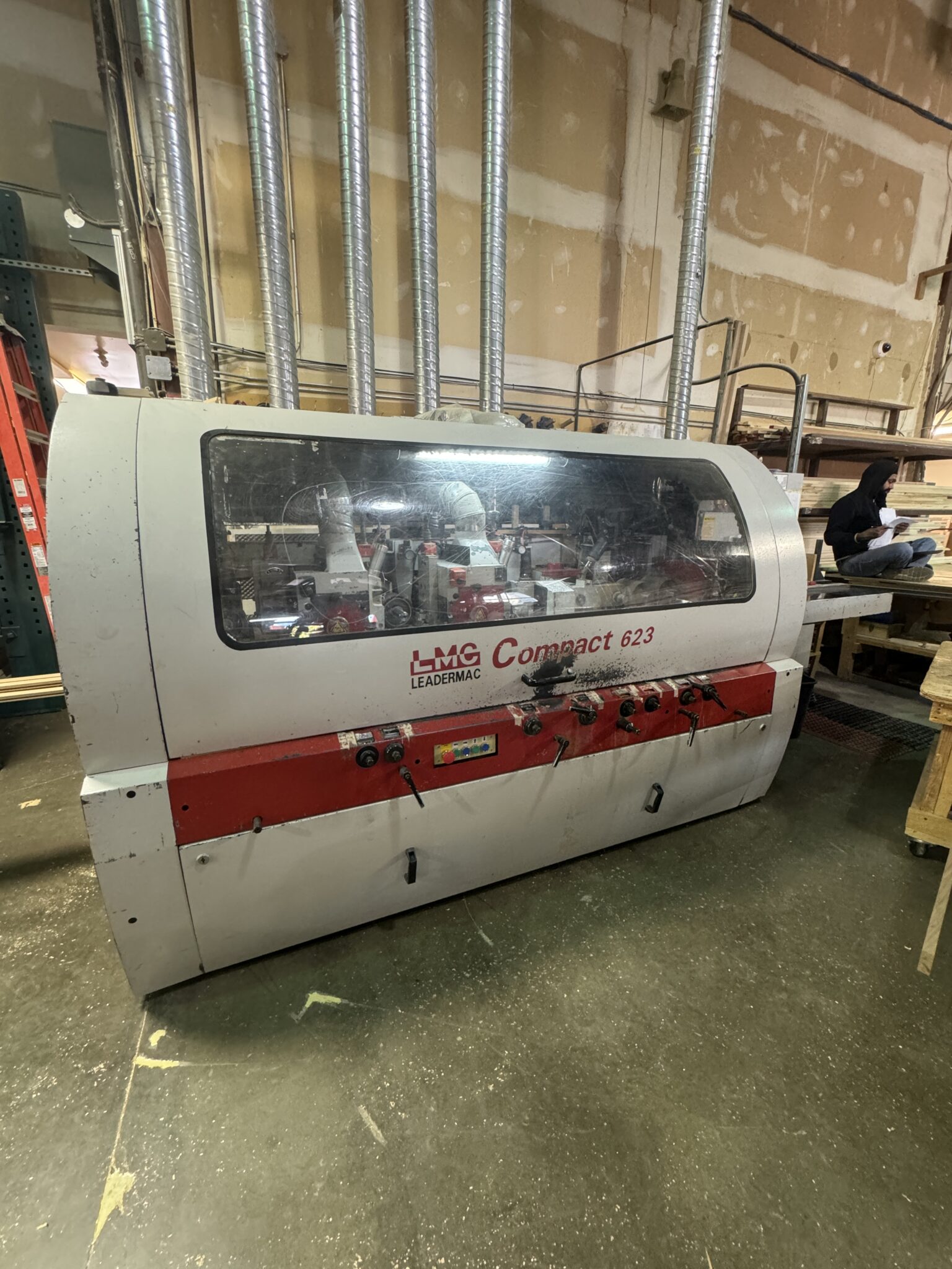 Used Leadermac LMC-623C 5 Head Moulder – Coast Machinery Group