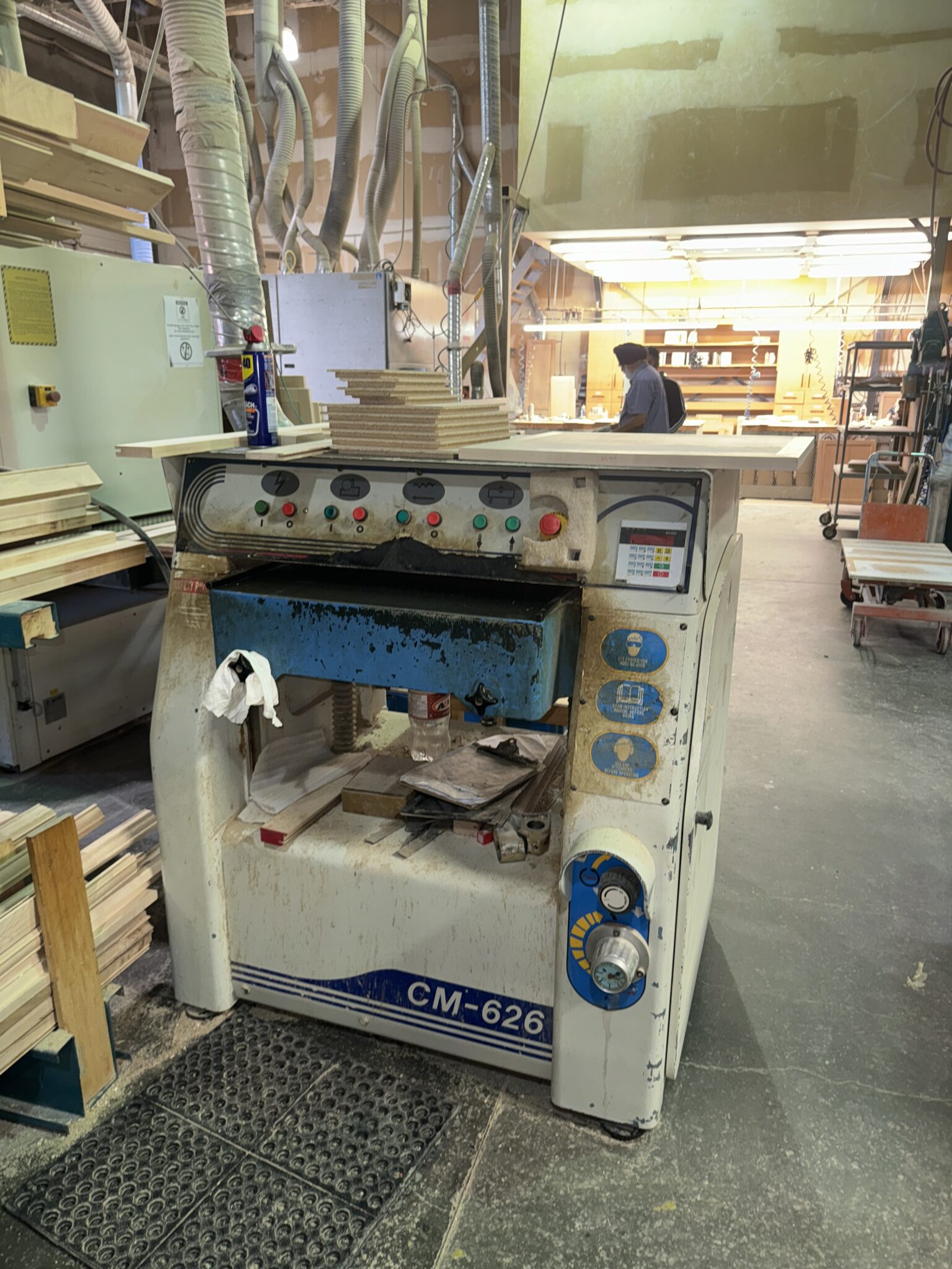 Used Cantek CM-626 Planer – Coast Machinery Group