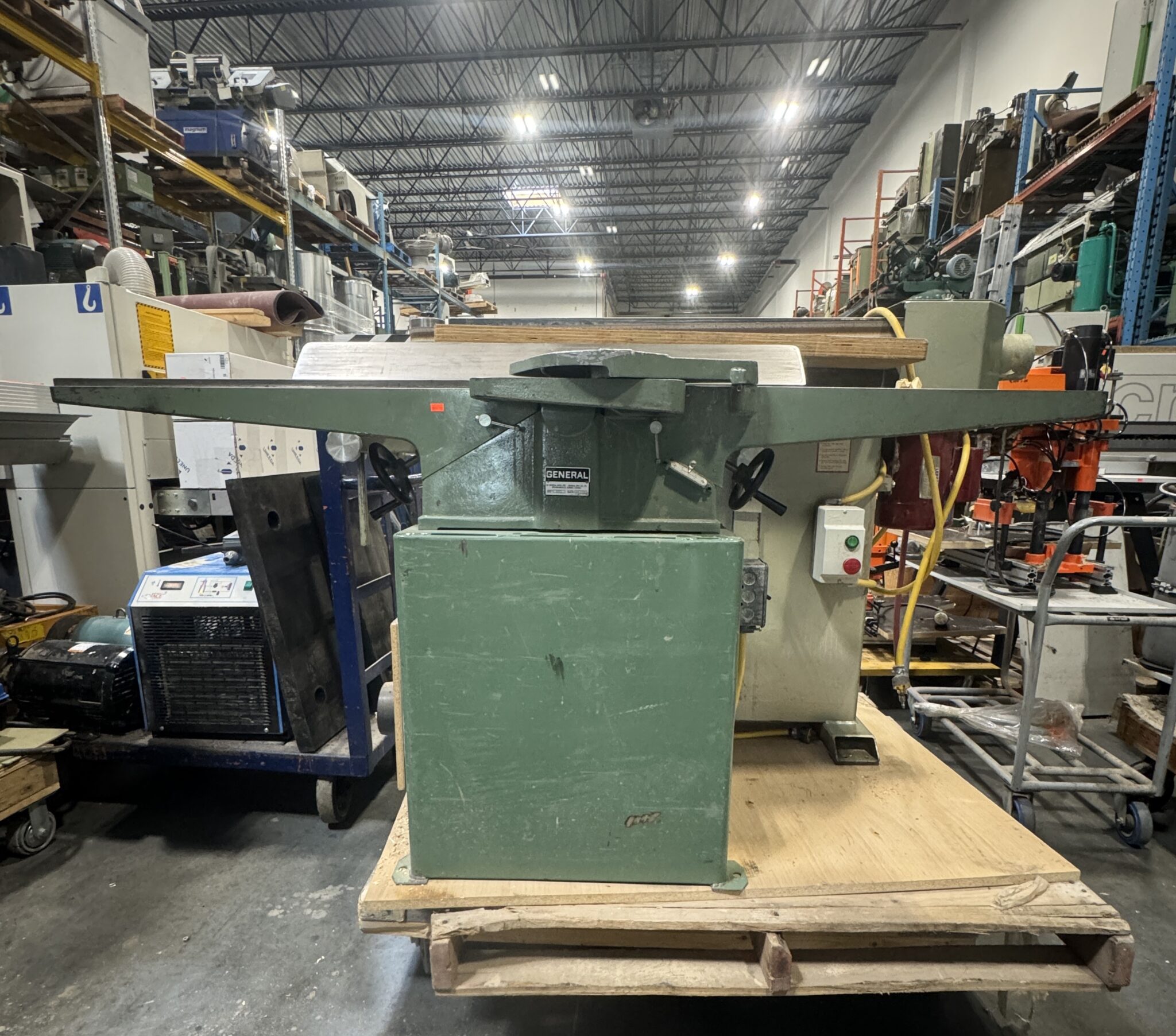Used General 480 Jointer – Coast Machinery Group