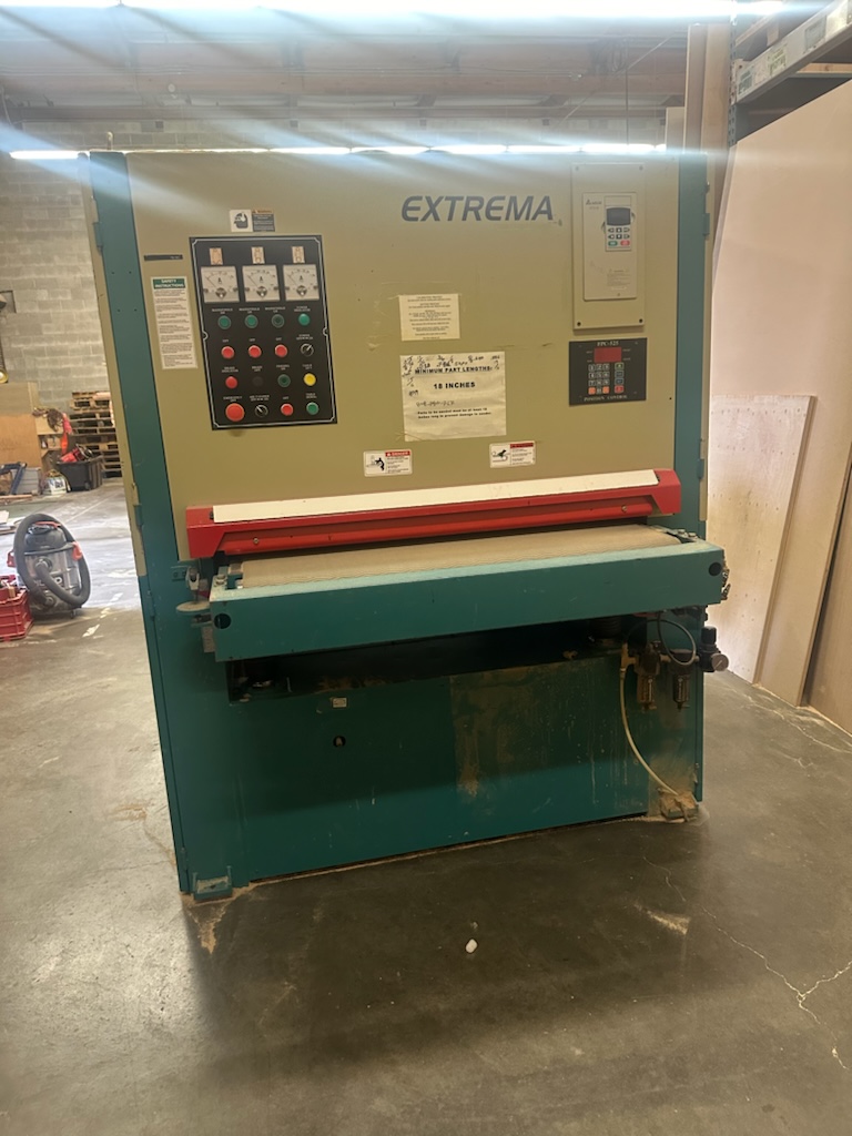 Used Extrema XS-3B43 Thickness Sander – Coast Machinery Group