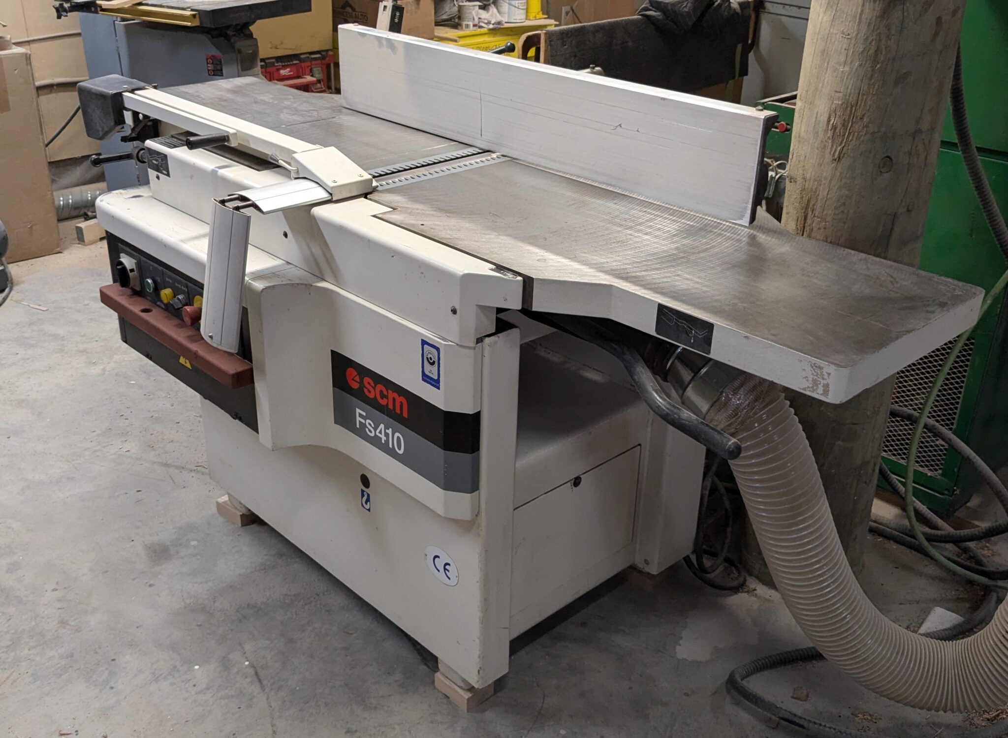 Used SCM FS410 Planer Jointer – Coast Machinery Group