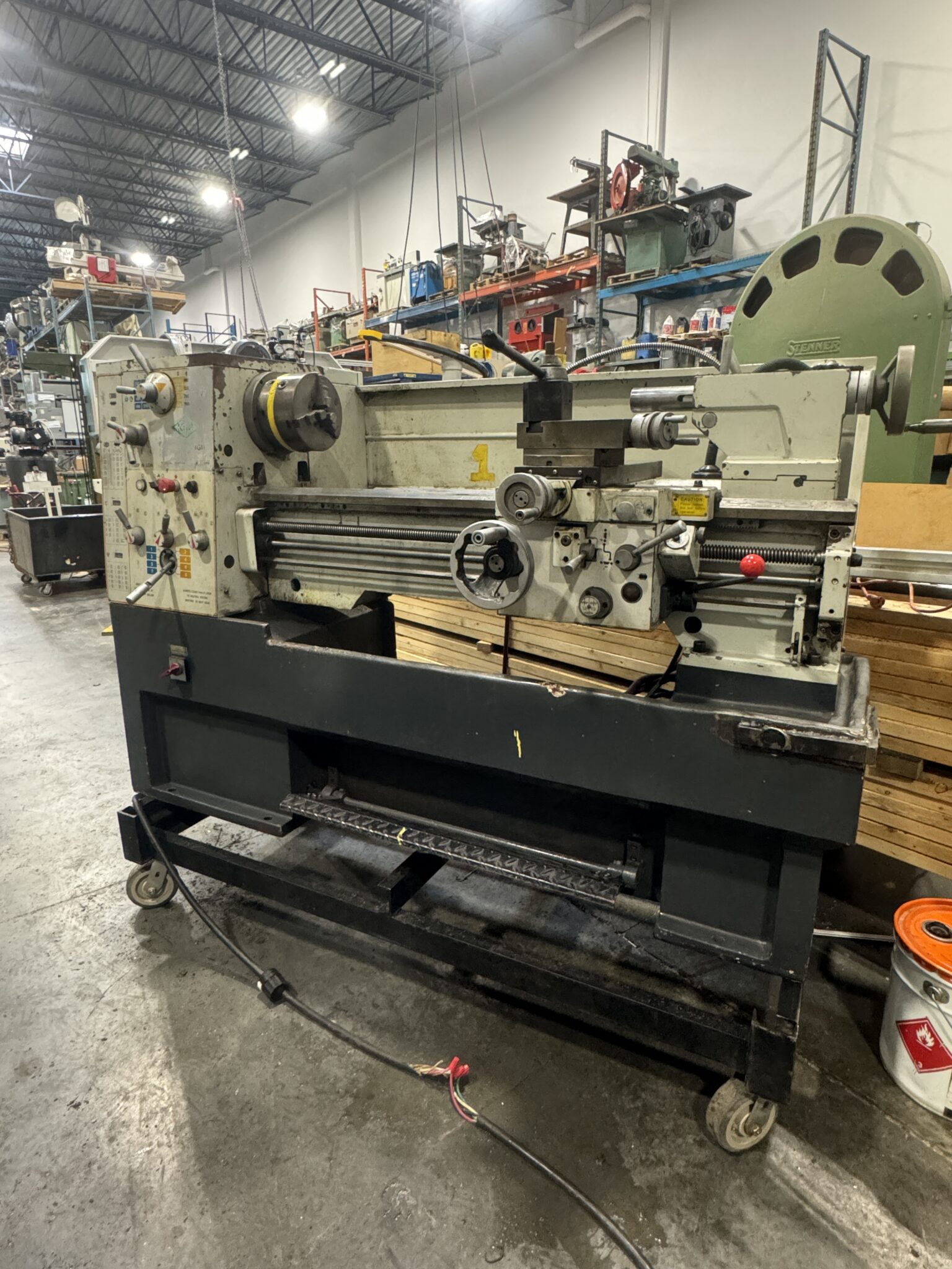 Used KBC GRIP-1440GH Lathe – Coast Machinery Group