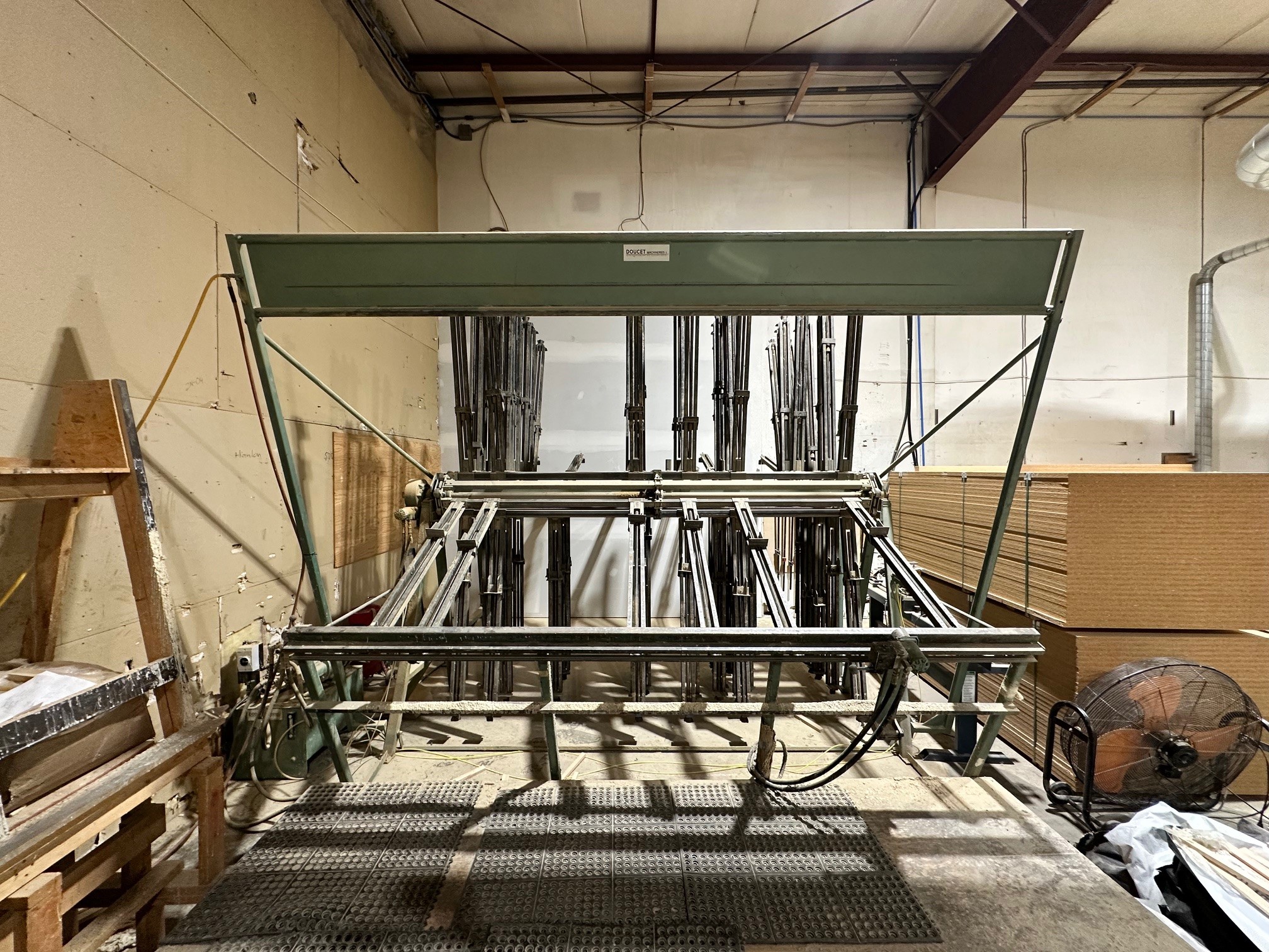 Used Doucet SRH-20-10.5-96-50 Rotary Clamp – Coast Machinery Group