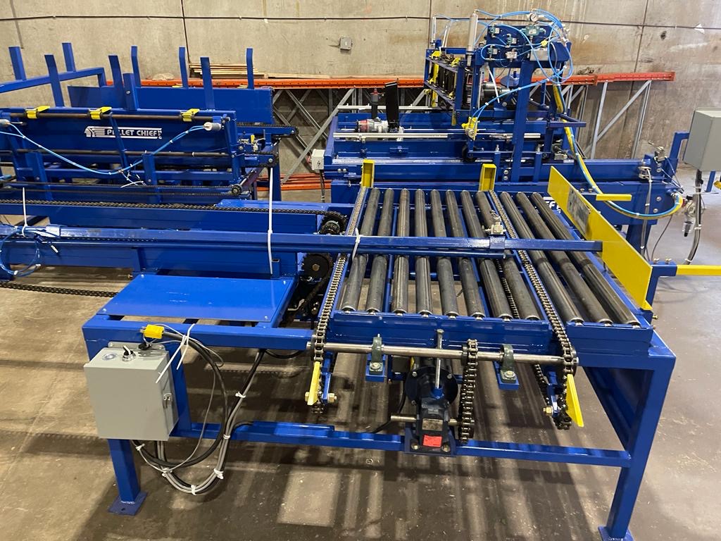 Used Pallet Chief III Pallet Nailer – Coast Machinery Group