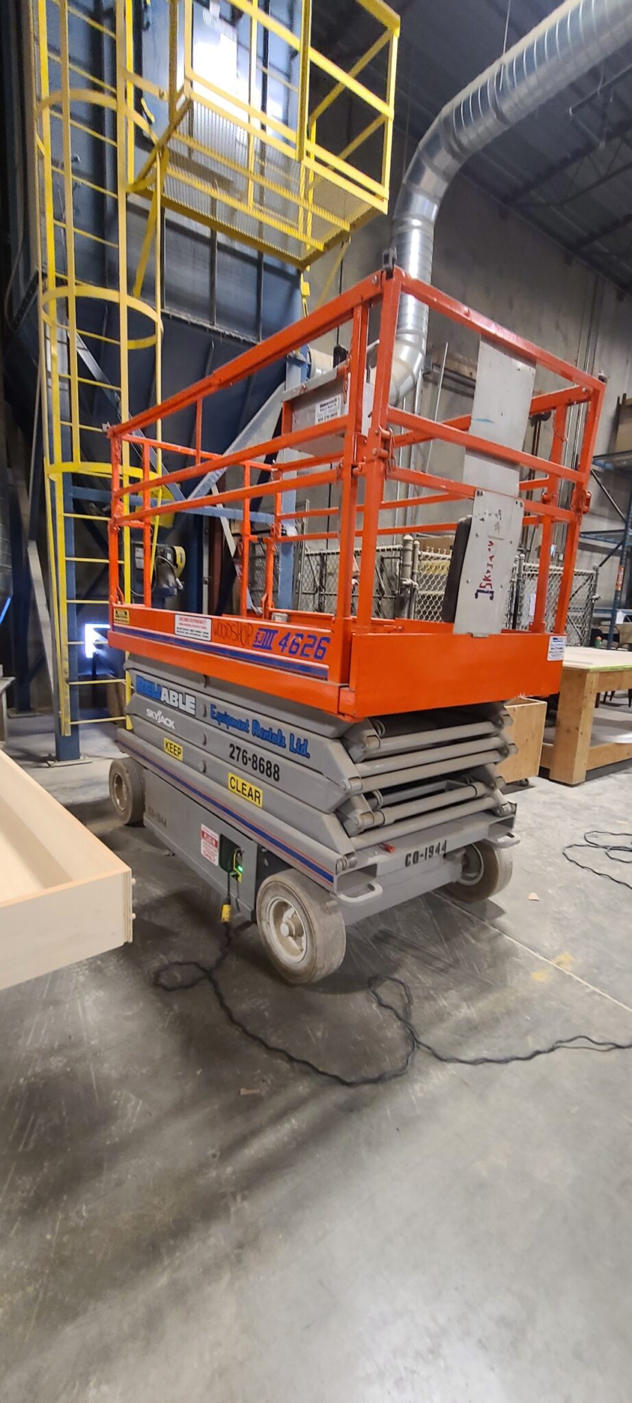 Used Genie SJIII4626 SkyJack Man Lift – Coast Machinery Group