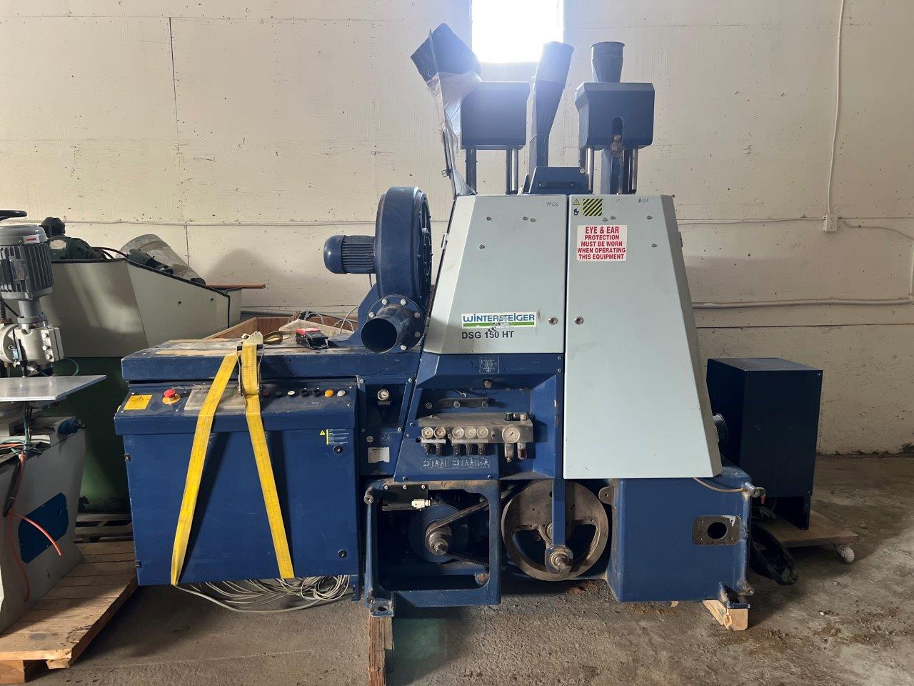 Used Wintersteiger DSG 150 HT Frame Saw – Coast Machinery Group