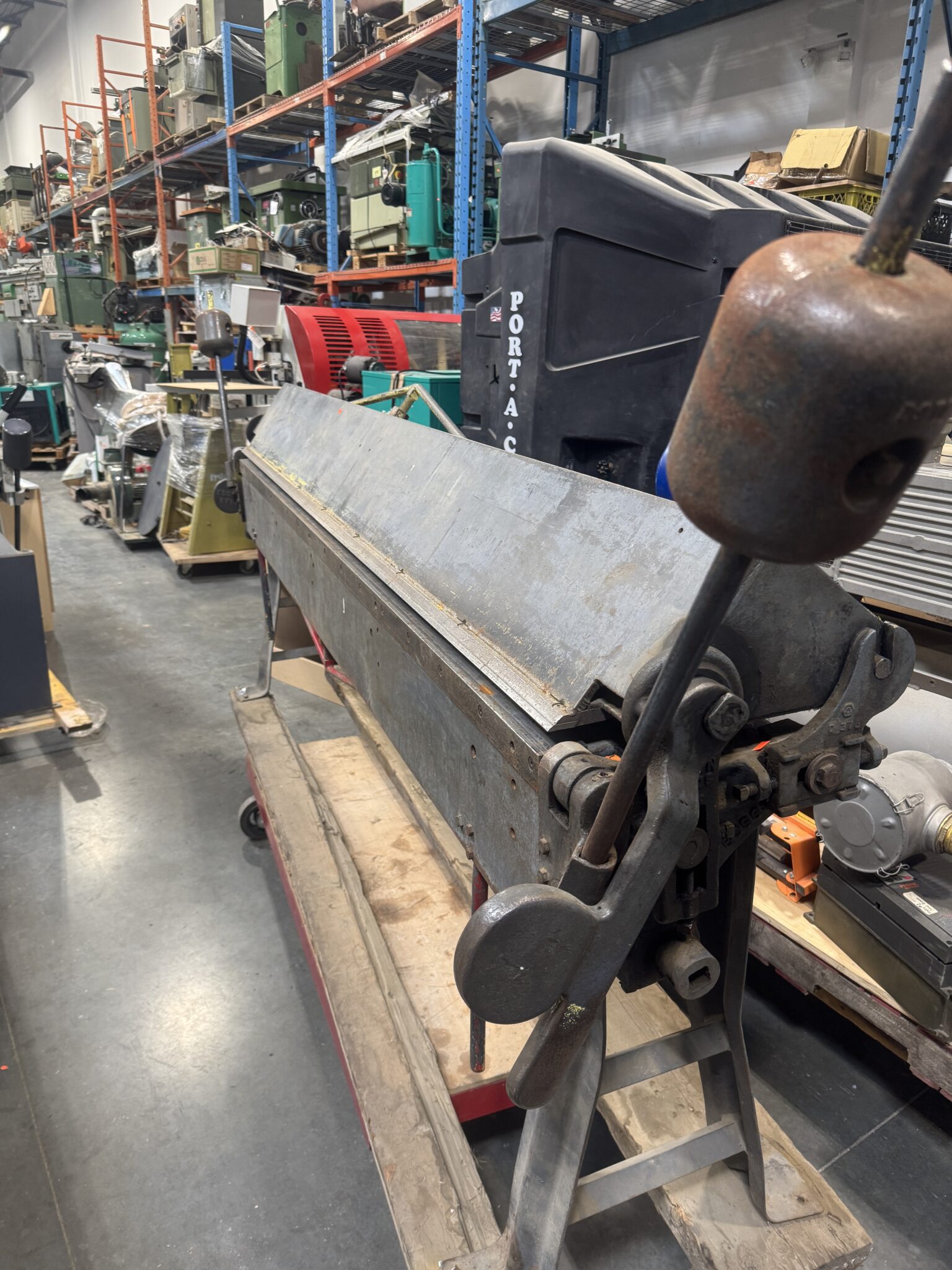 Used Brown & Boggs 8 Foot Brake – Coast Machinery Group