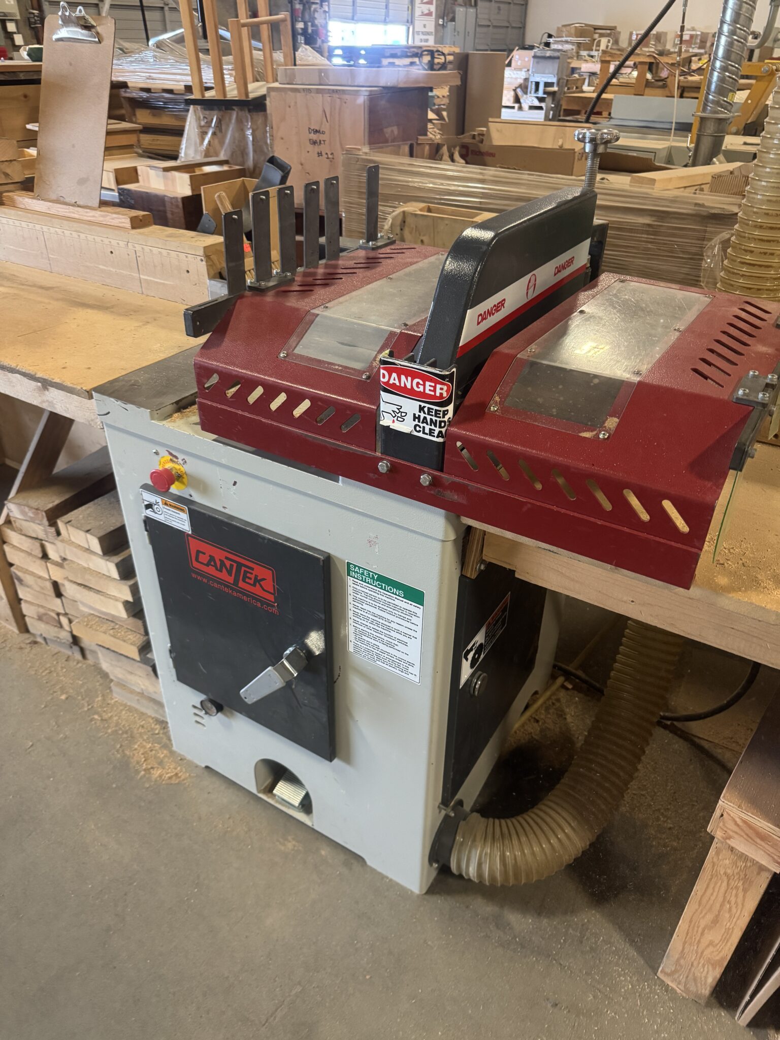 Used Cantek CANPCS18R Upcut Saw – Coast Machinery Group