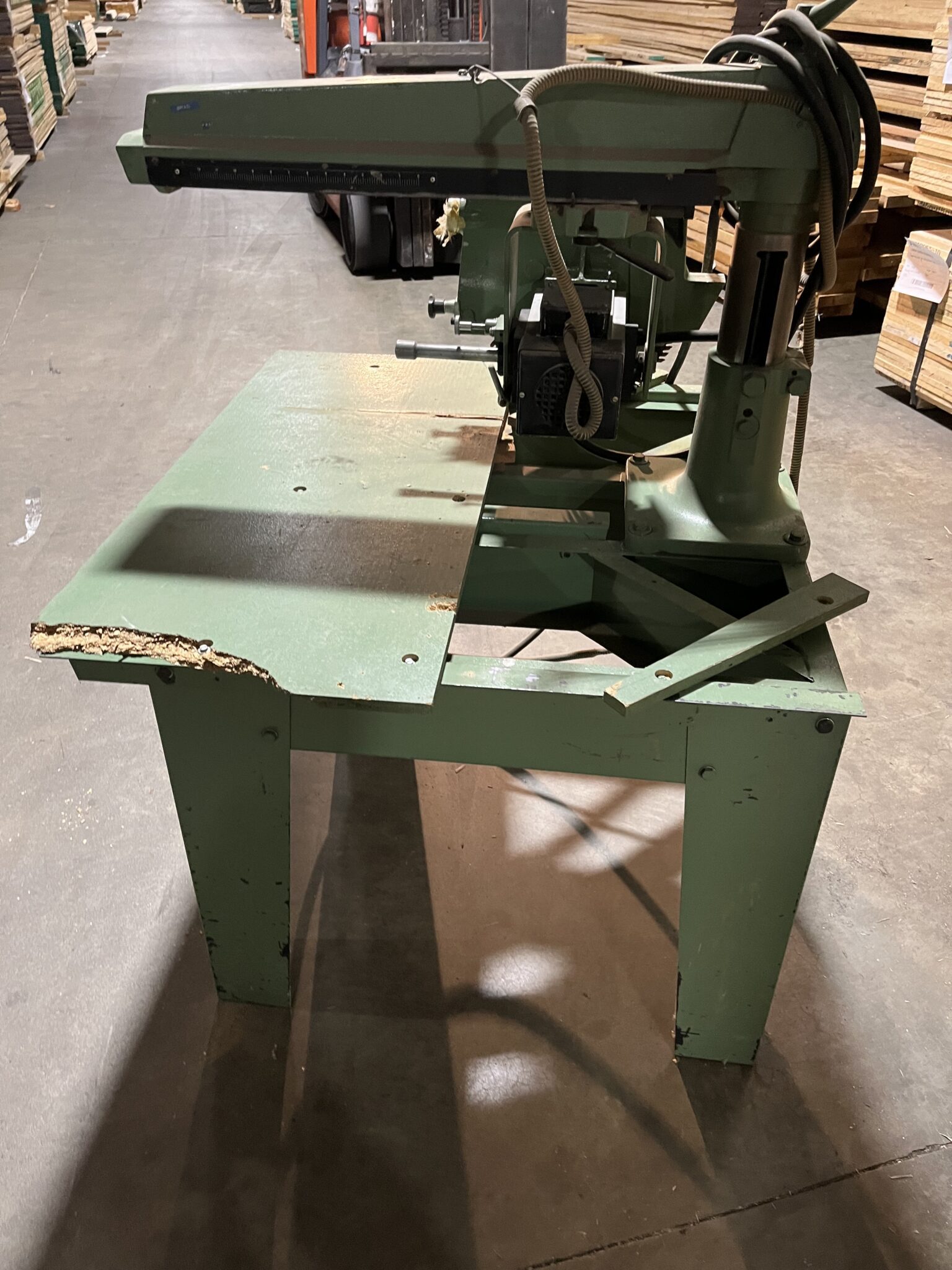 Used Wadkins Radial Arm Saw – Coast Machinery Group