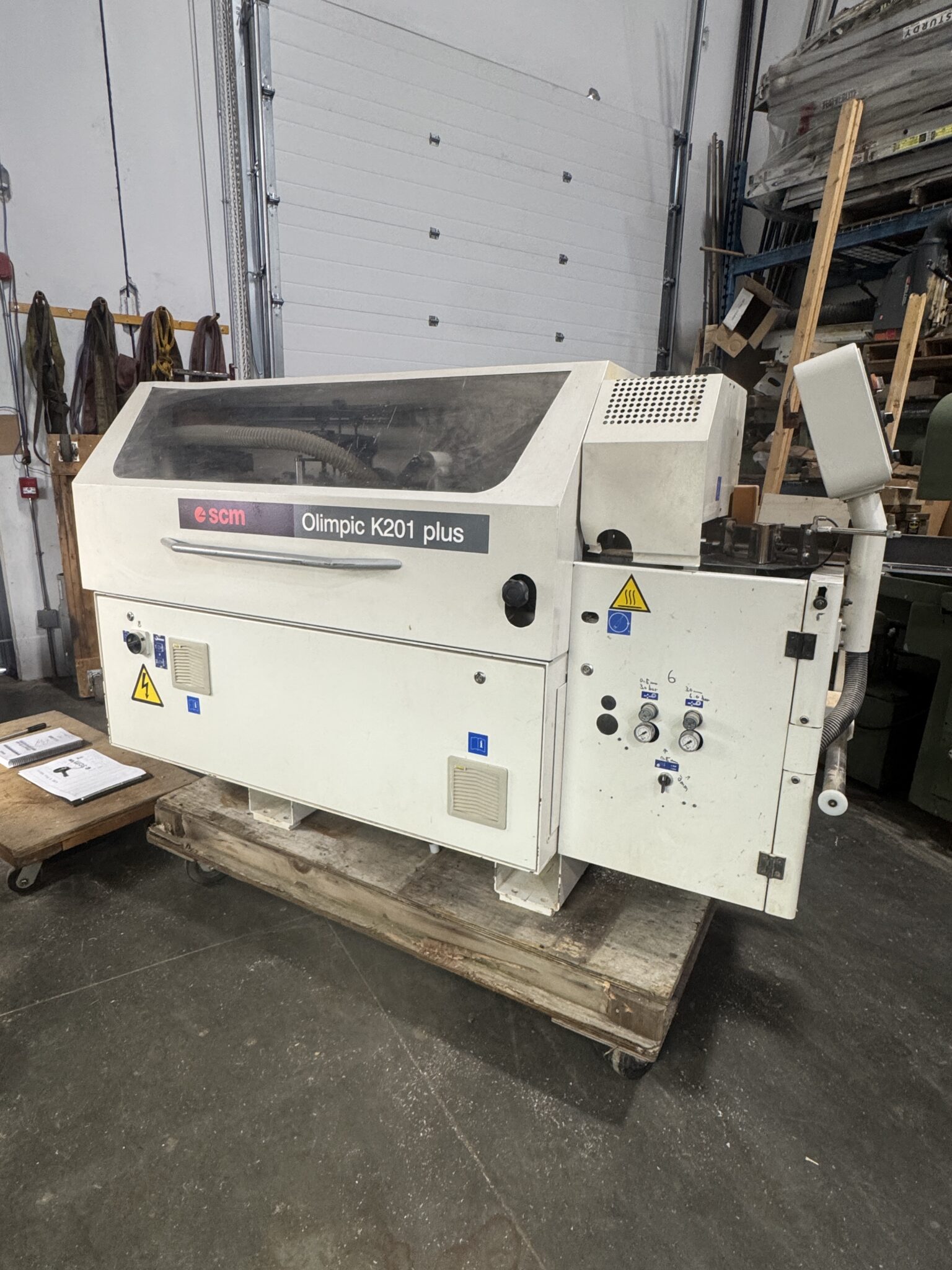 Used SCM K201 A Plus Edgebander – Coast Machinery Group