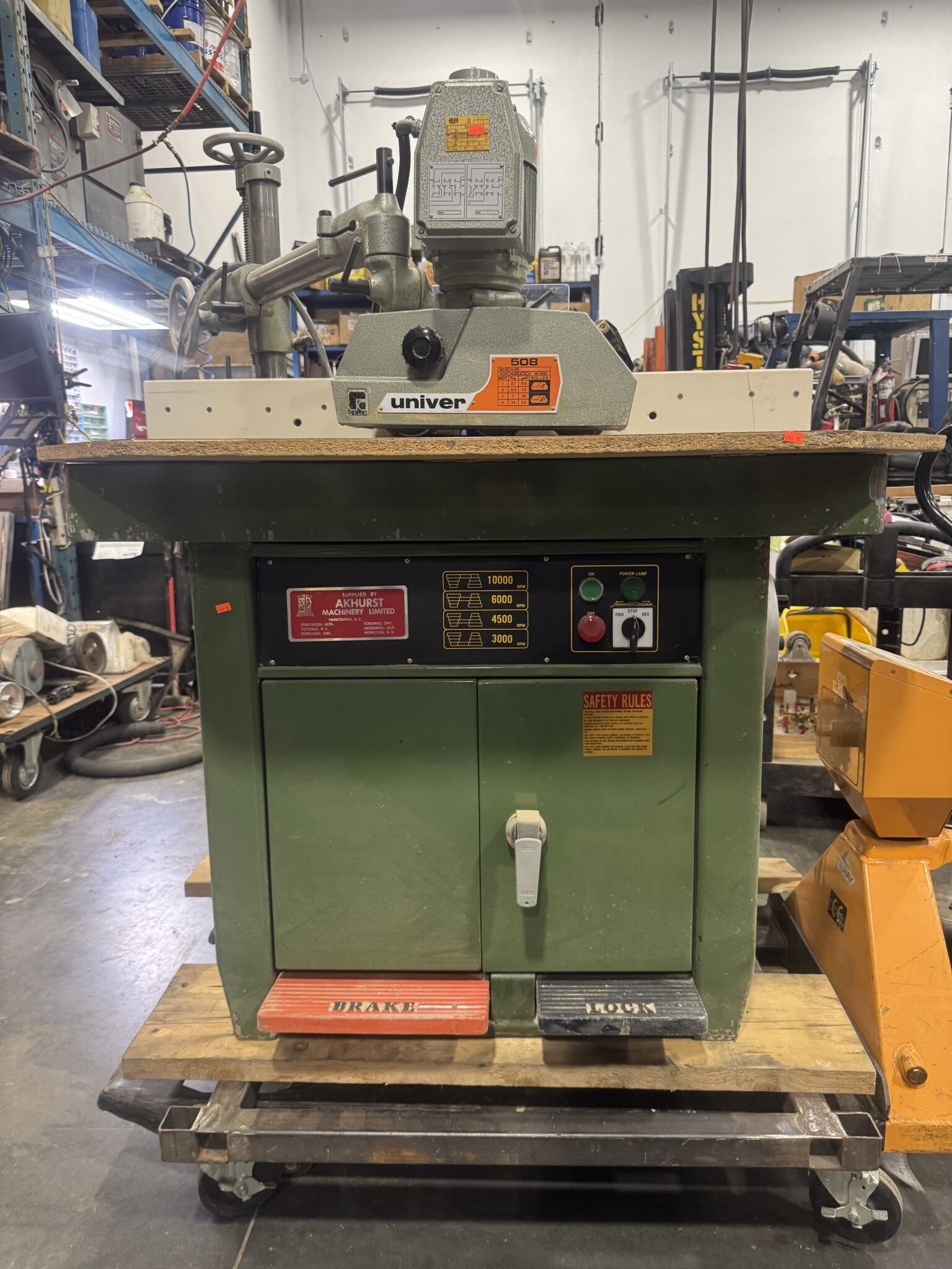 Used Cantek SS-513 Shaper – Coast Machinery Group