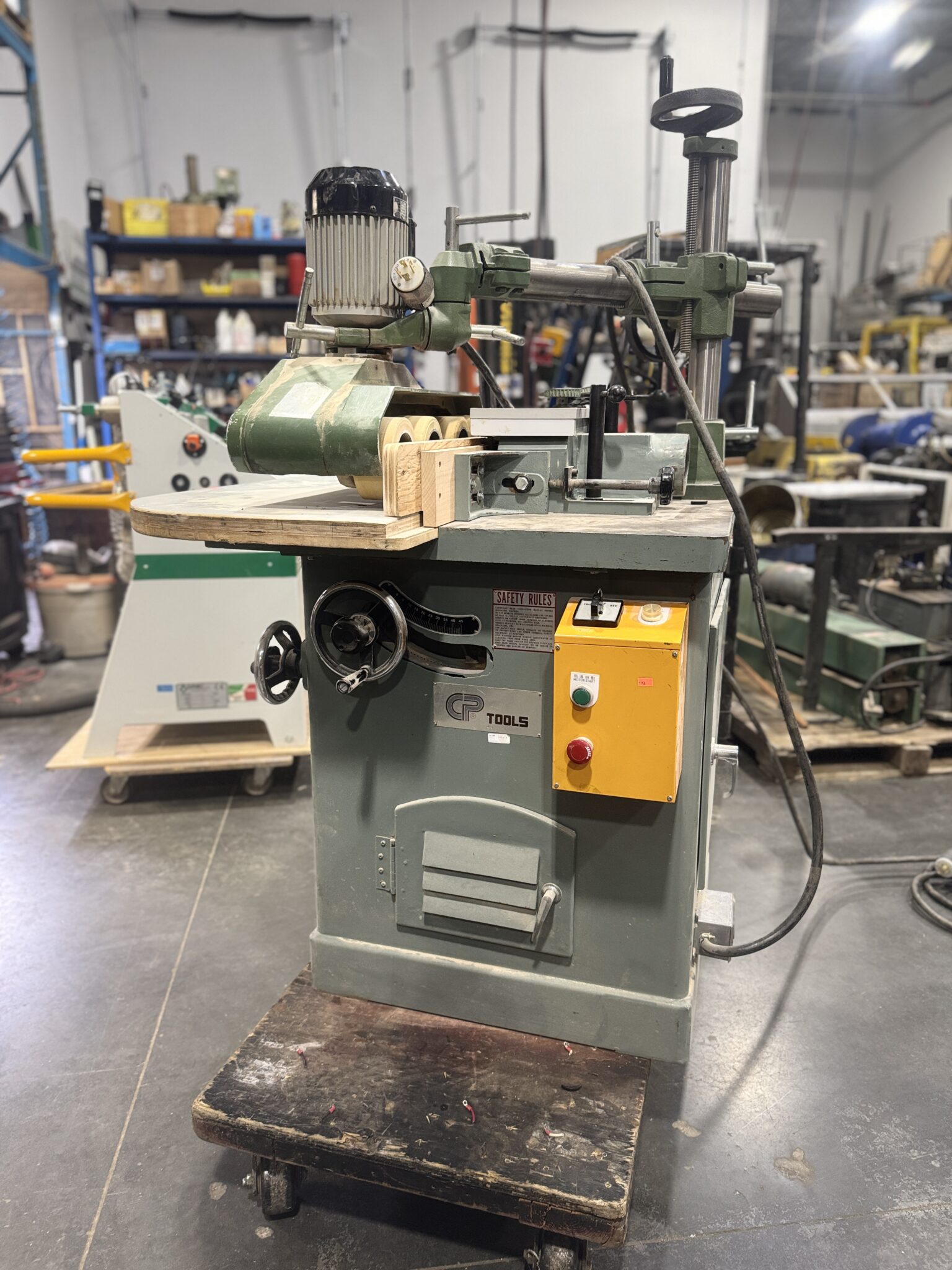 Used CP Tools 5 HP Shaper – Coast Machinery Group