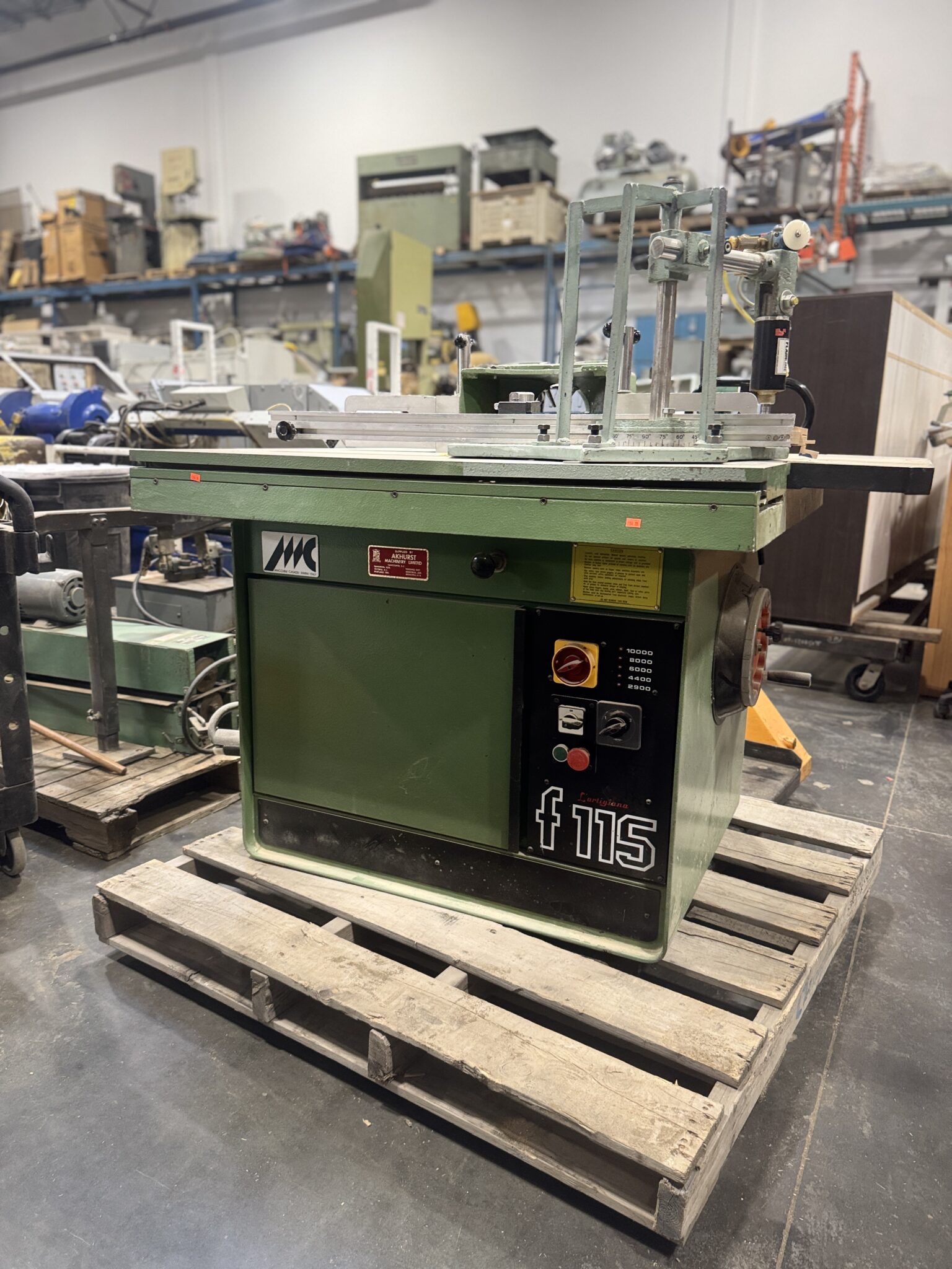 Used EMA F115 Sliding Shaper – Coast Machinery Group