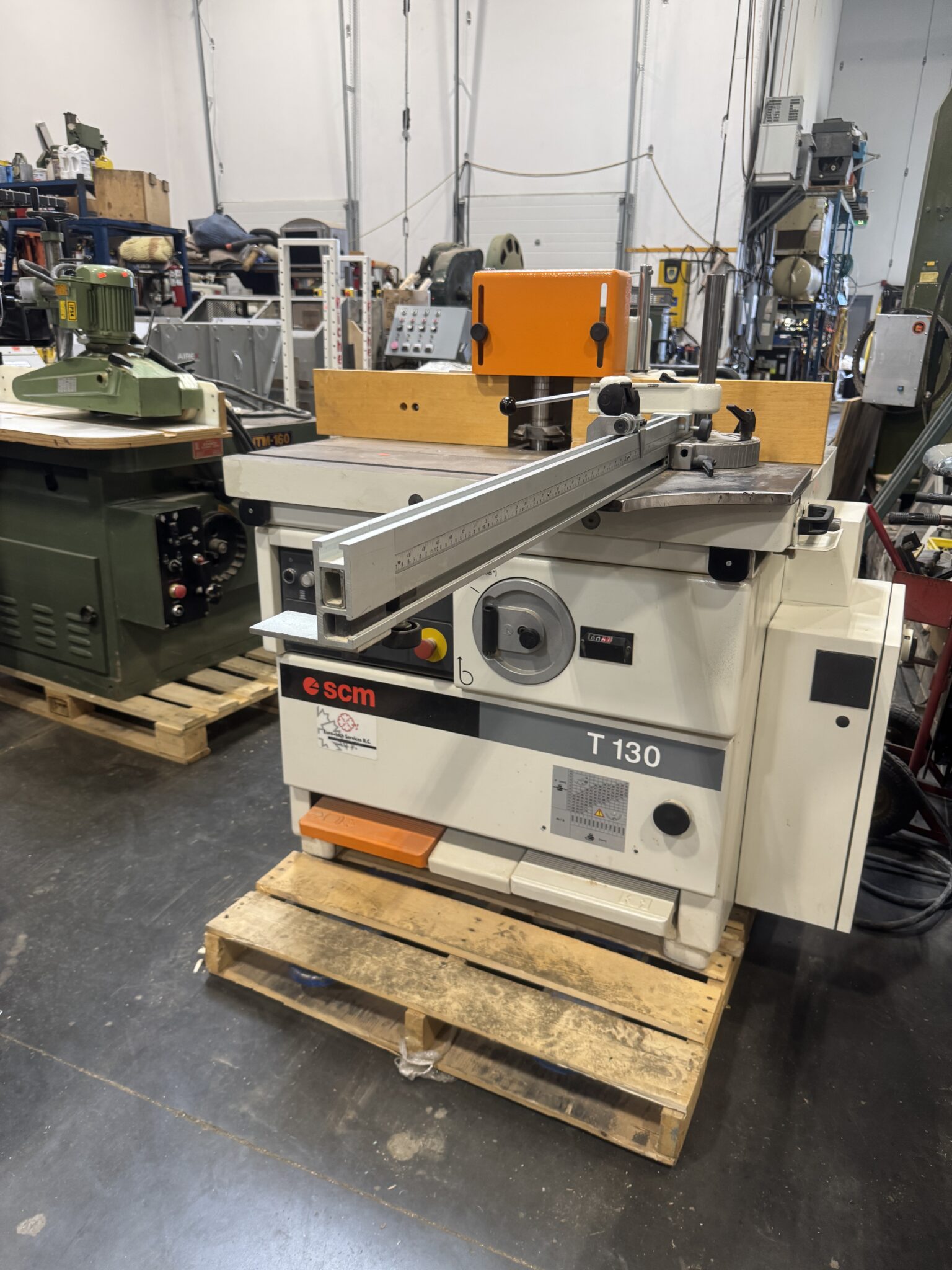 Used SCM T130 NPS Sliding Shaper – Coast Machinery Group
