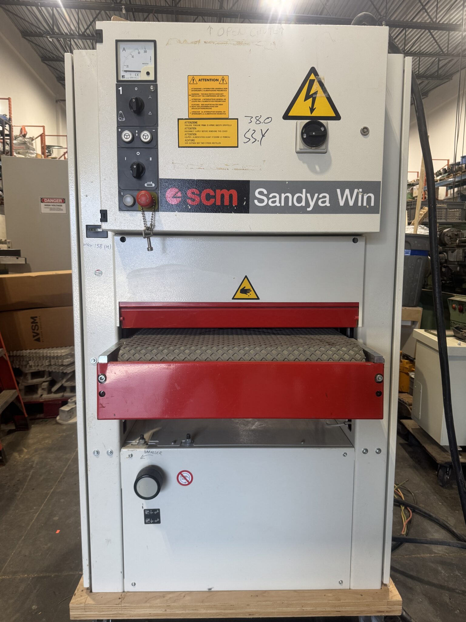 Used SCM Win CS-63 24 Inch Single Head Sander – Coast Machinery Group