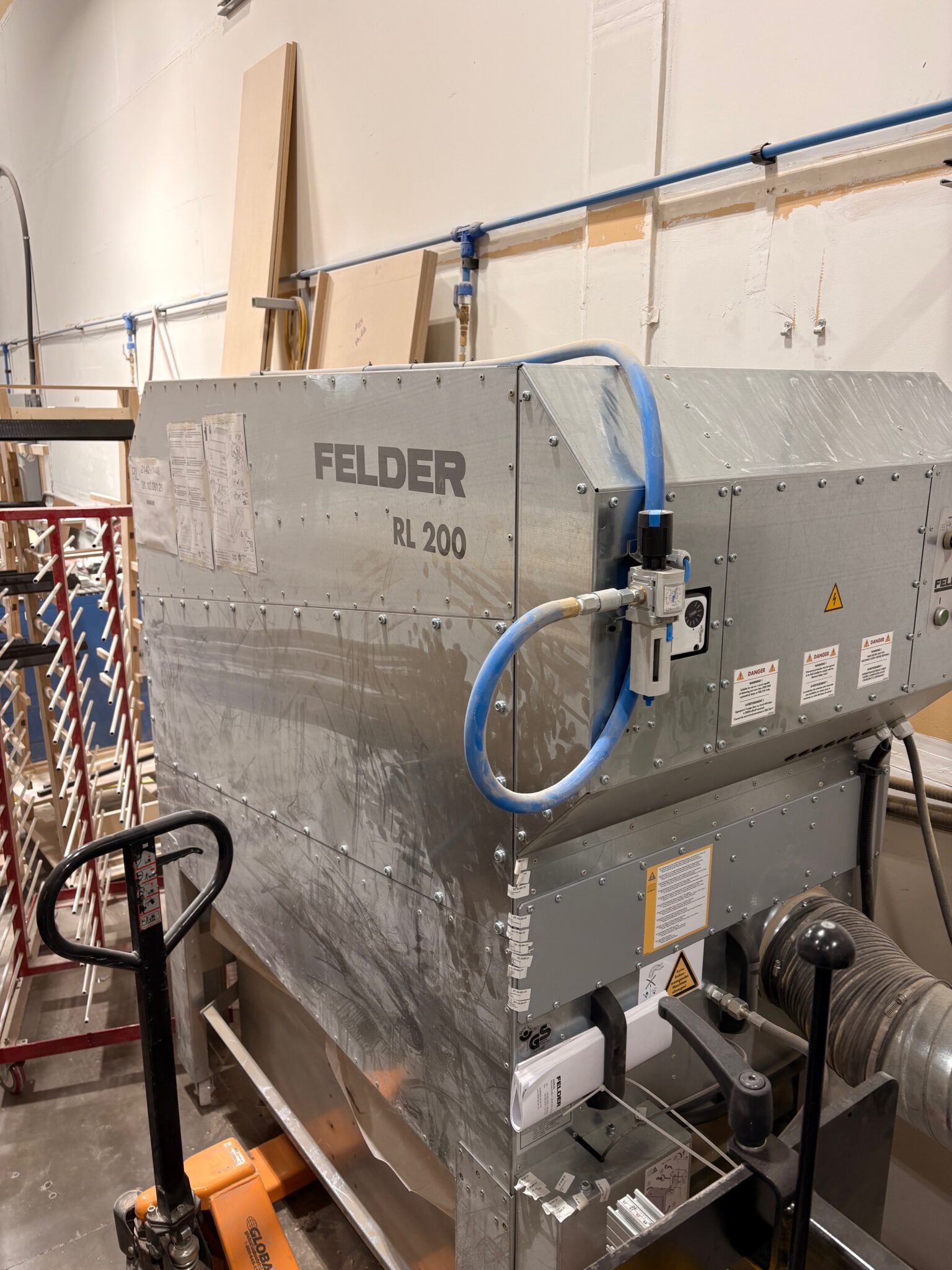 Used Felder RL 200 Dust Collector – Coast Machinery Group