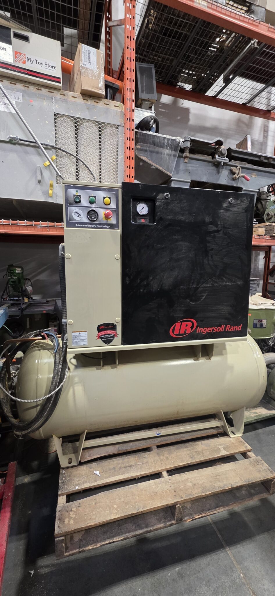 Used Ingersol Rand 15 HP Screw Compressor – Coast Machinery Group