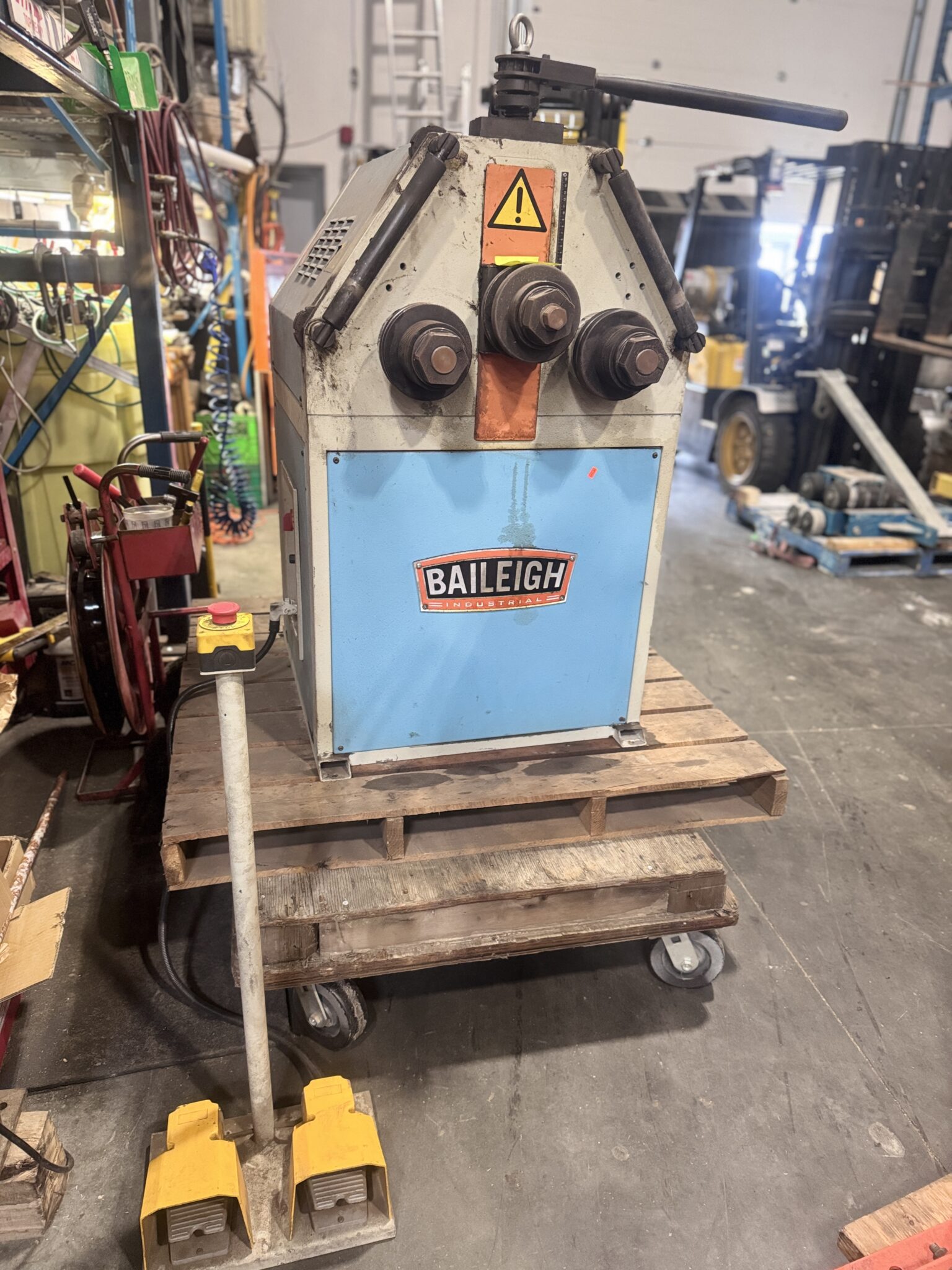 Used Baleigh R-M55 Manually Powered Roll Bender – Coast Machinery Group