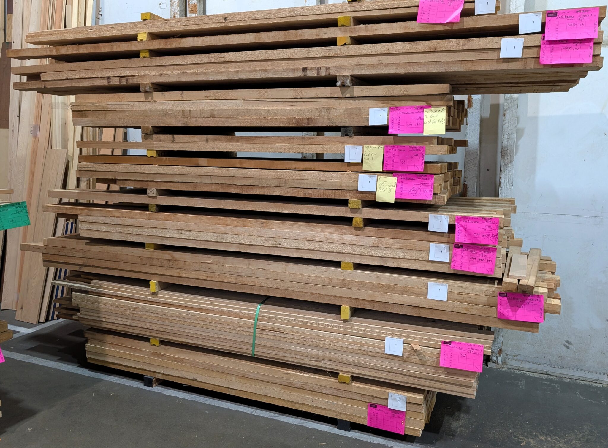 Used Lumber - solid wood various species and dimensions – Coast ...
