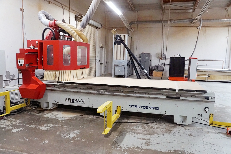 Used 2014 Andi Stratos Pro CNC Router – Coast Machinery Group
