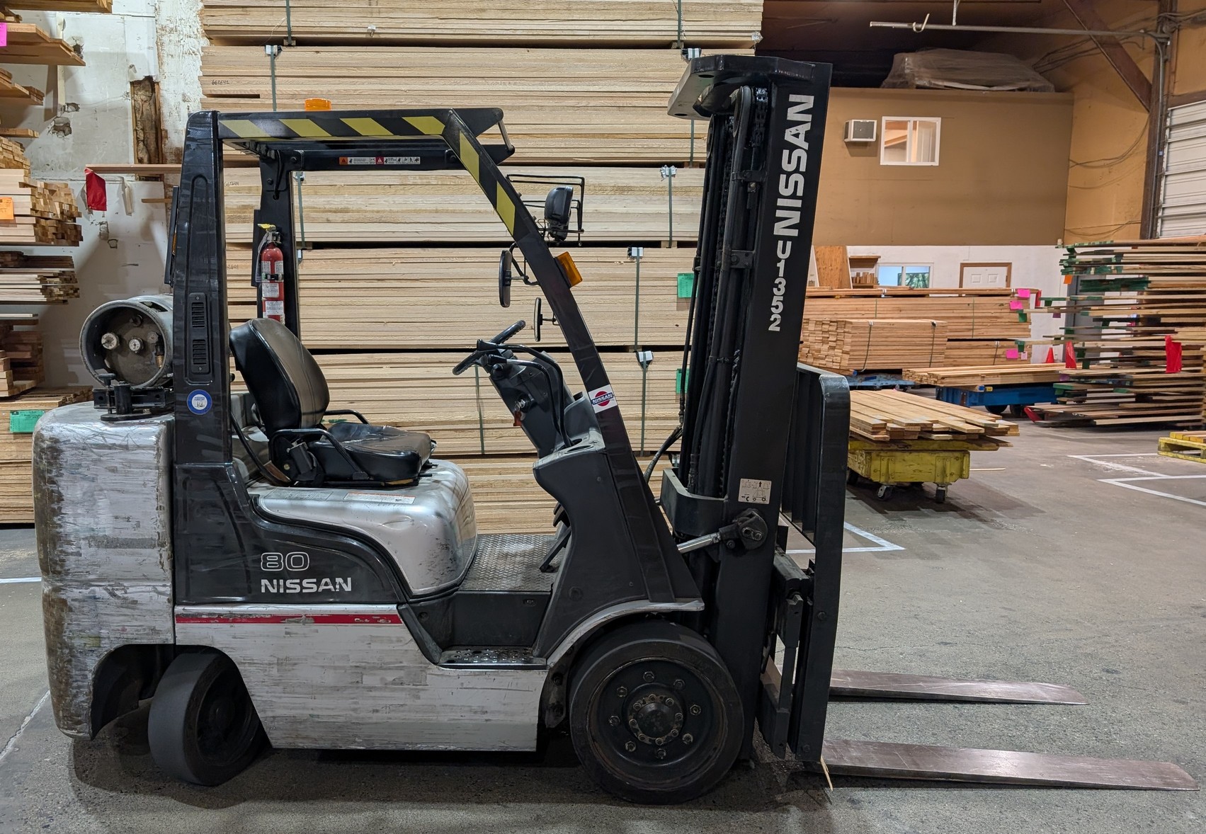 Used Nissan 80 Forklift – Coast Machinery Group