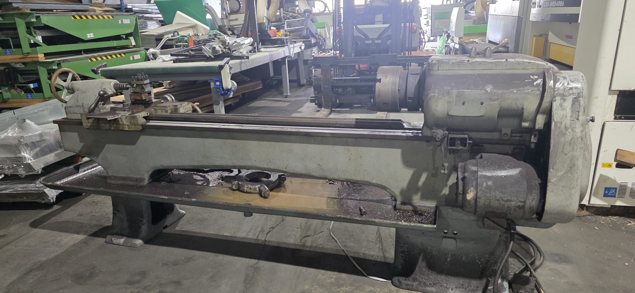 Used Dominion 17 Lathe With 3" Bore – Coast Machinery Group