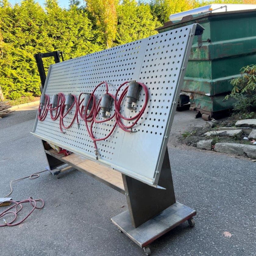 Used Ritter Frame Assembly Table – Coast Machinery Group