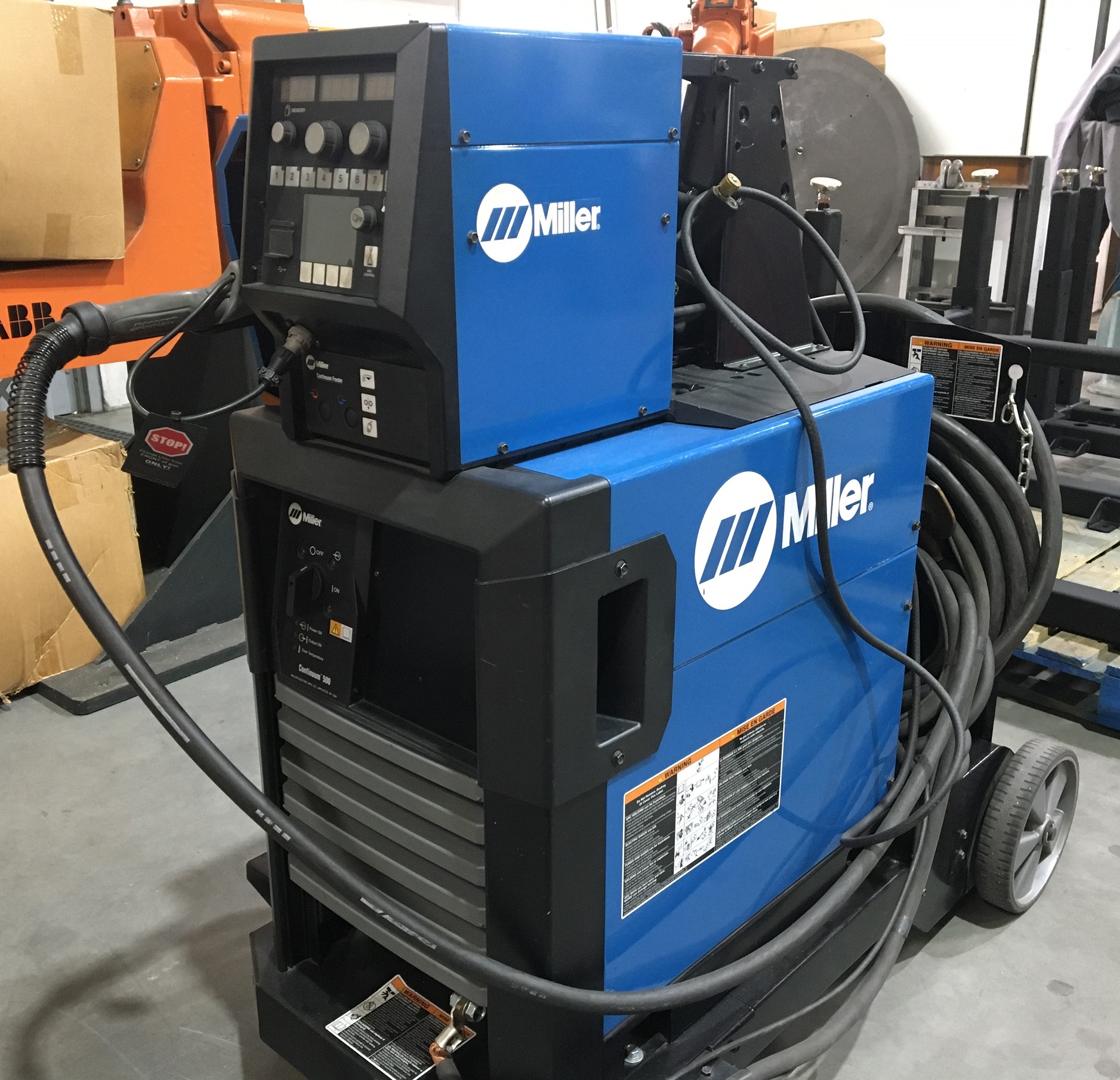 Used Miller Continuum 500 MigRunner – Coast Machinery Group