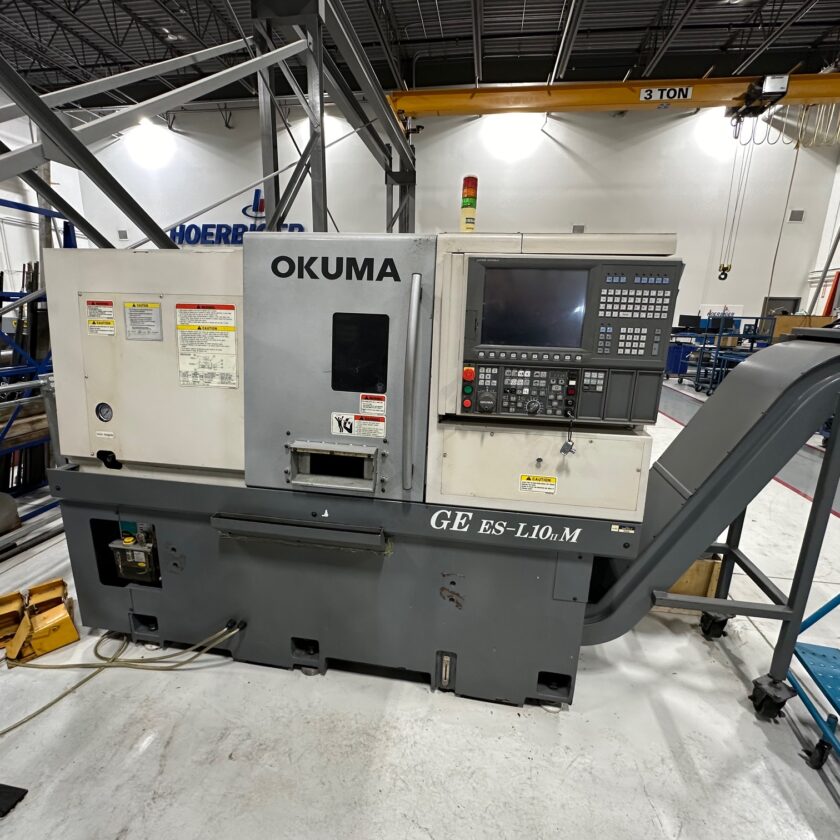 Used OKUMA ES-L10-M CNC Lathe – Coast Machinery Group