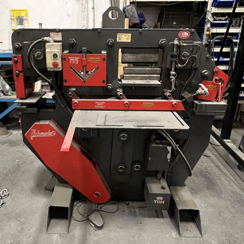 Used Edwards 65 Ton Ironworker – Coast Machinery Group