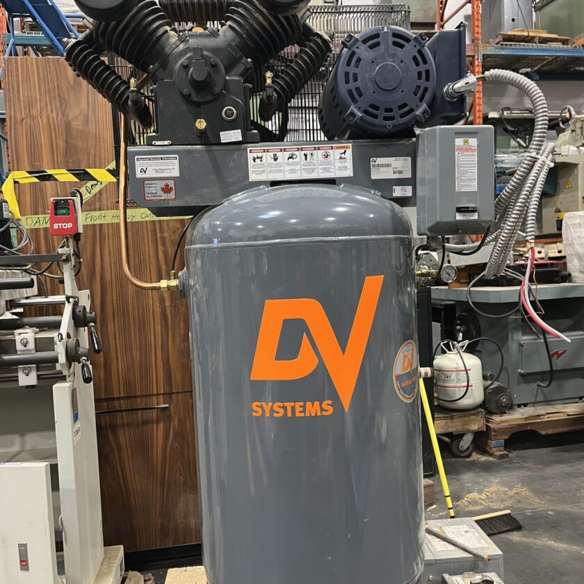 Used Devair 7.5 HP Vertical Piston Compressor – Coast Machinery Group