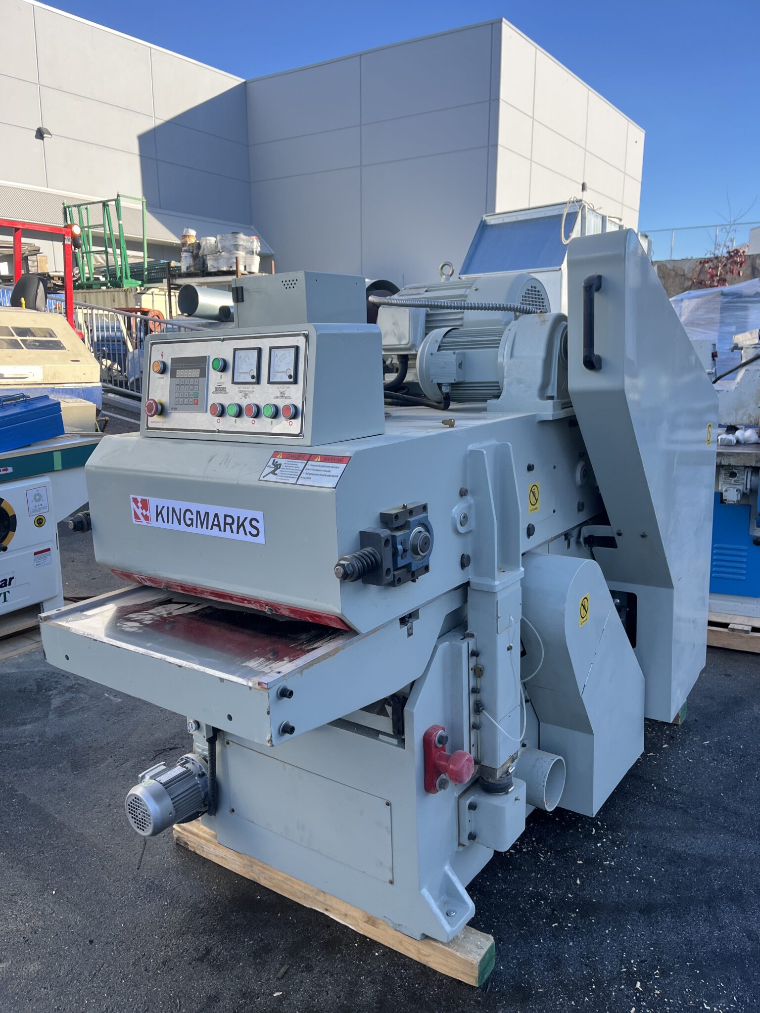 Used Kingsmark Double Sided Planer – Coast Machinery Group