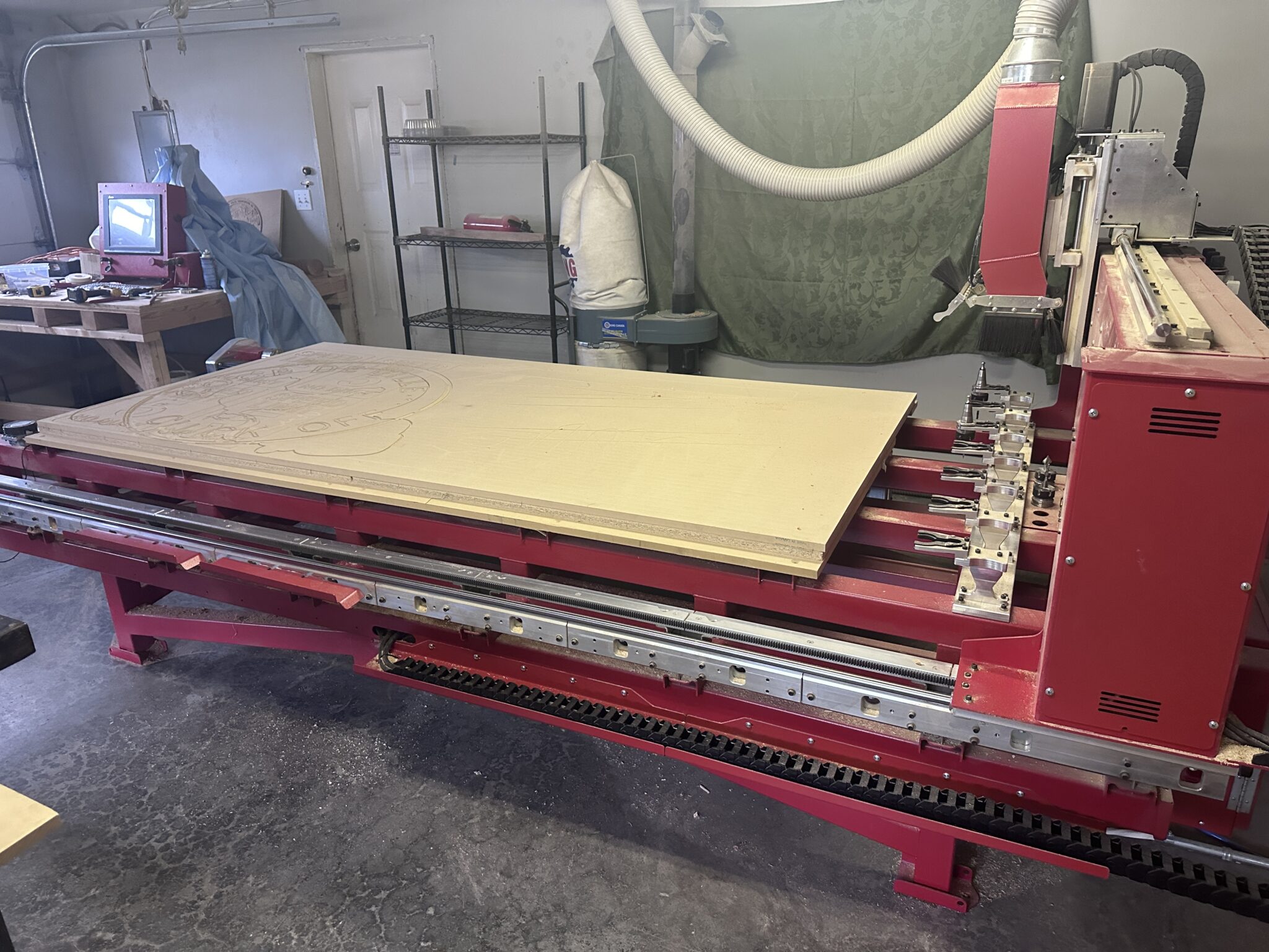 Used Legacy Woodworking Maverick 4x8 CNC Router – Coast Machinery Group