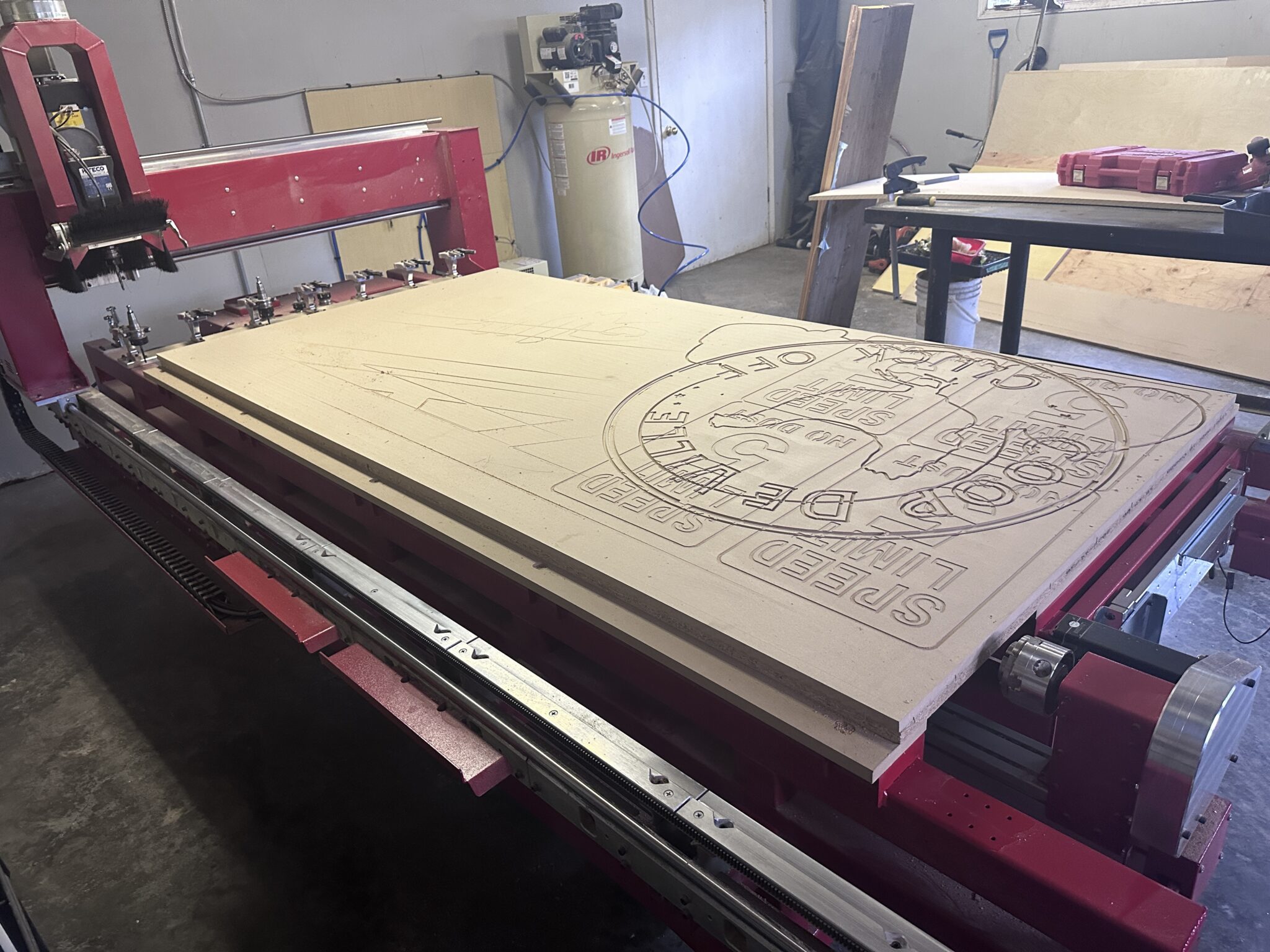 Used Legacy Woodworking Maverick 4x8 CNC Router – Coast Machinery Group