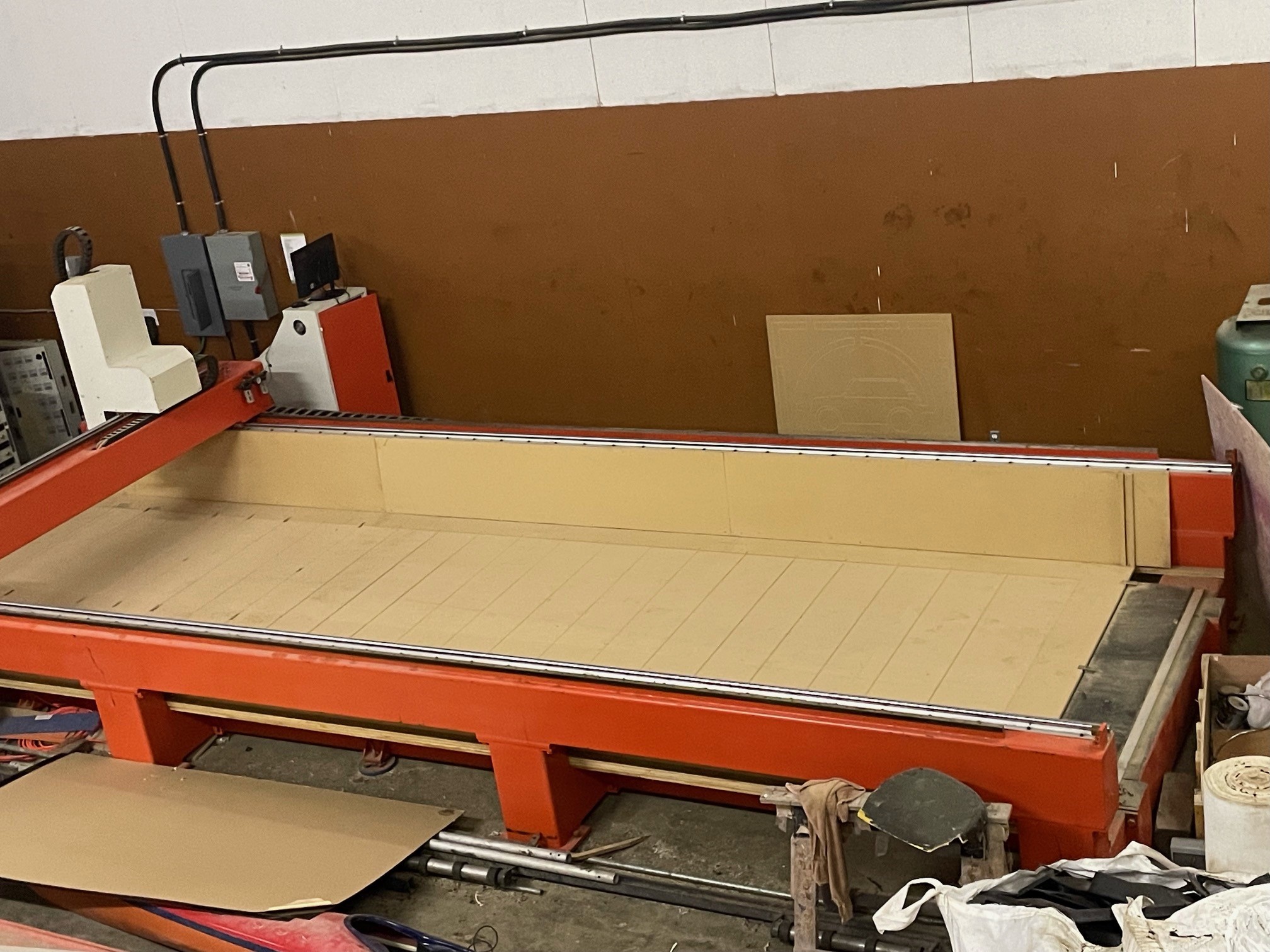 Used Suba 6.5' x 23' CNC Router – Coast Machinery Group